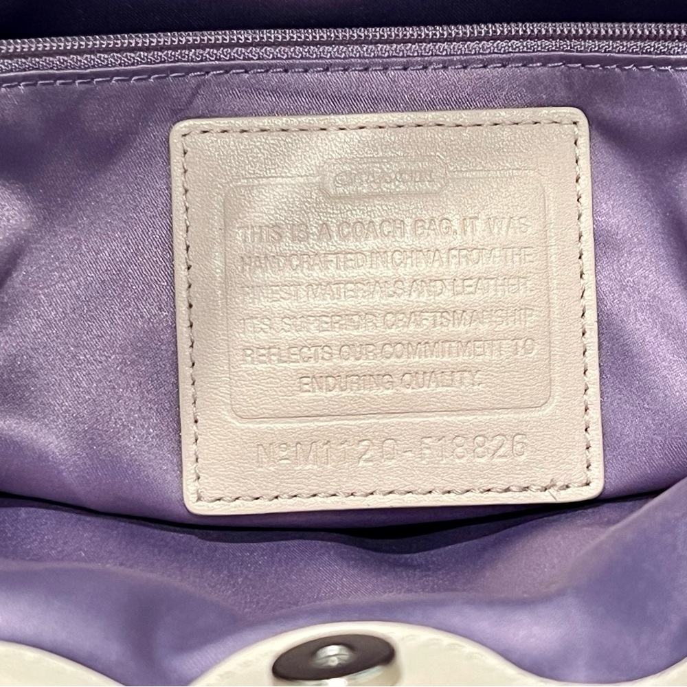 Coach - Optic Lexi Jacquard Logo Leather Trim Satchel… - Gem